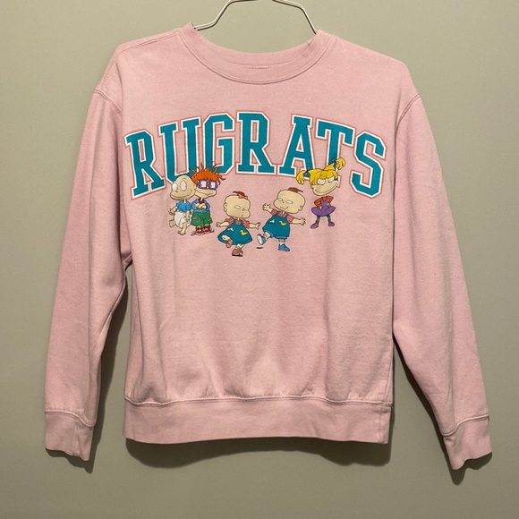 Nickelodeon | Sweaters | Nickelodeon Rugrats Pink Sweater Size M | Poshmark